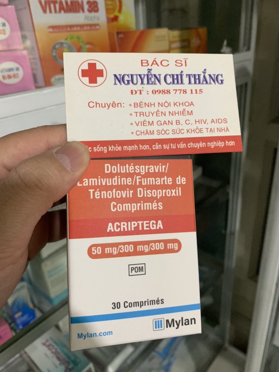 Uống thuốc Acriptega và bệnh gan? - Bác sĩ Thắng