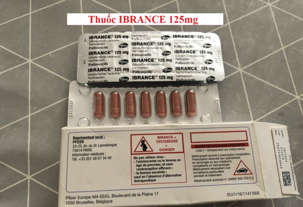 Thuốc IBRANCE 125mg giá bao nhiêu, mua ở đâu tốt nhất? - Bác sĩ Thắng