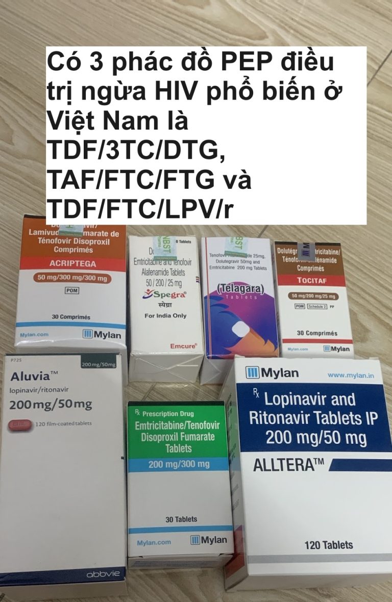 So sánh các phác đồ PEP điều trị phơi nhiễm HIV - Bác sĩ Thắng