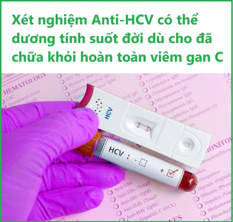 Xét nghiệm Anti-HCV có thể dương tính suốt đời dù đã chữa khỏi viêm gan C - Bác sĩ Thắng