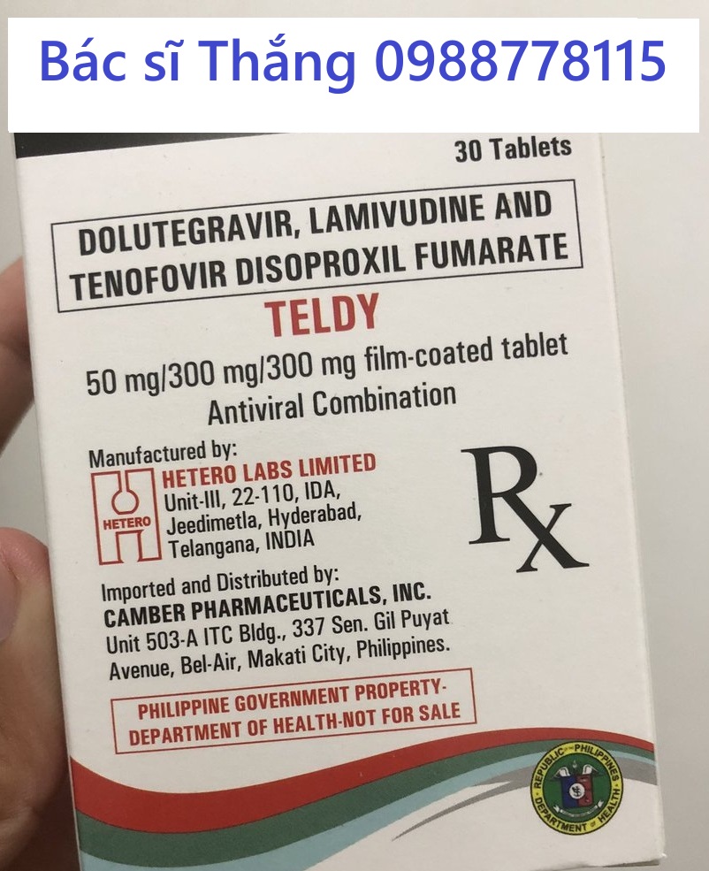 Giá thuốc ARV TELDY 50/300/300? Mua ở đâu tốt nhất? - Bác sĩ Thắng